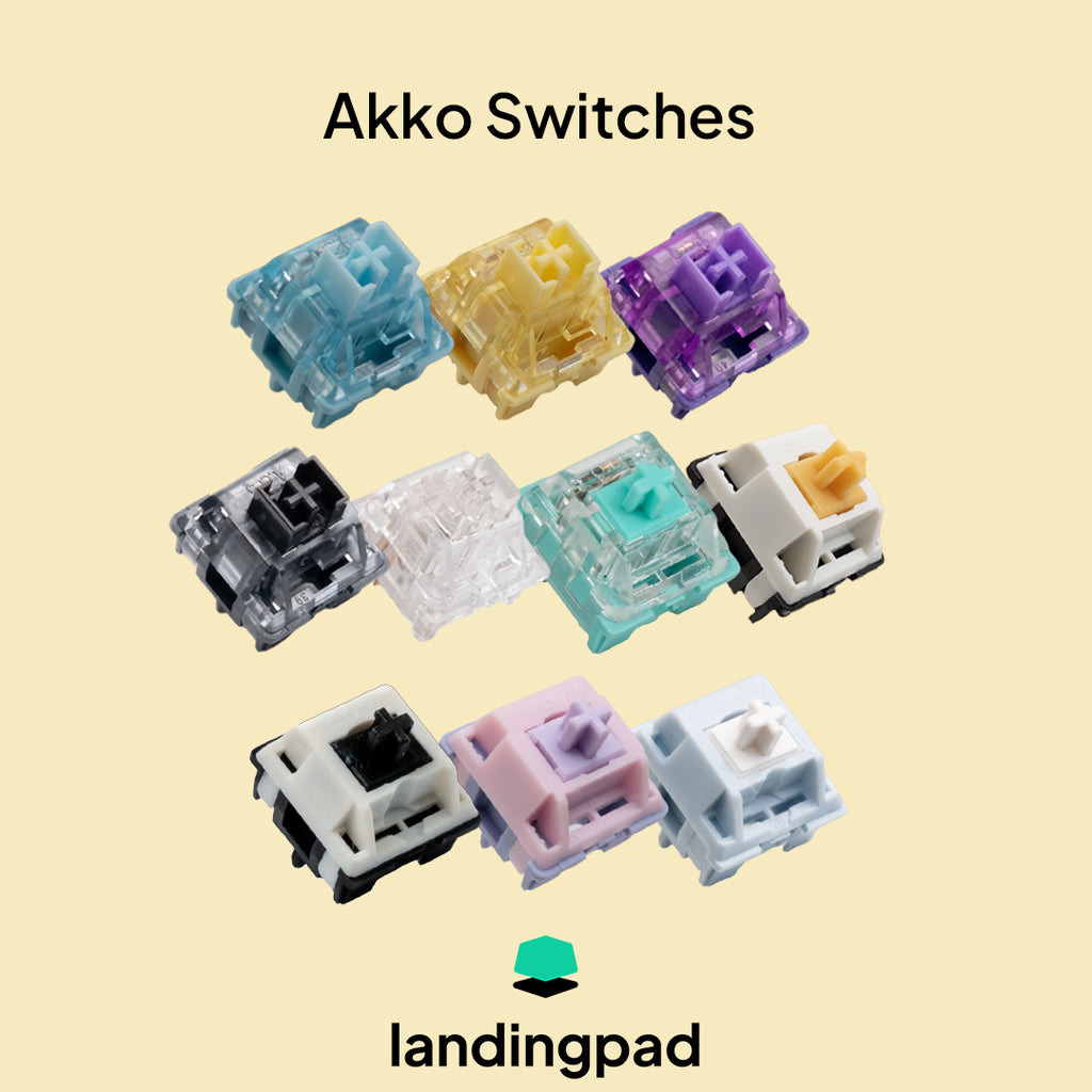 [⌨️ LandingPad] Assorted Akko Switches for Mechanical Keyboard | Shopee ...