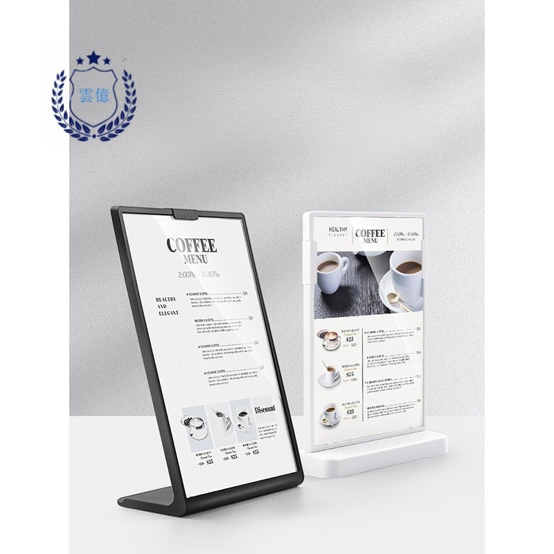 a4Table Board Decca Stand Price List Menu Display Card Hamburger Milk ...