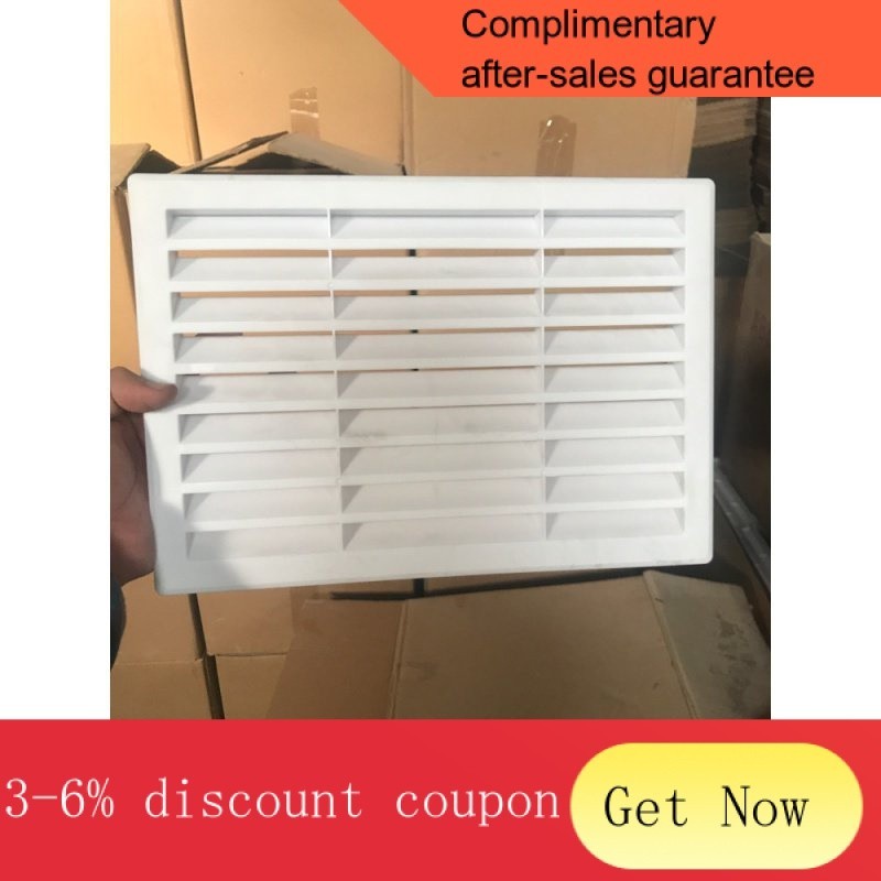 YQ55 400Plastic Square Air Vent Shutter Air Outlets Rainproof Louver ...