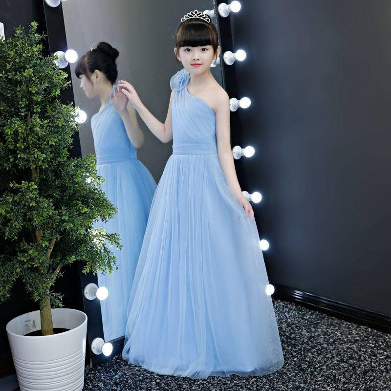 Kids Cello Performance Simple Dress Girls' Birthday Party Elegant ...