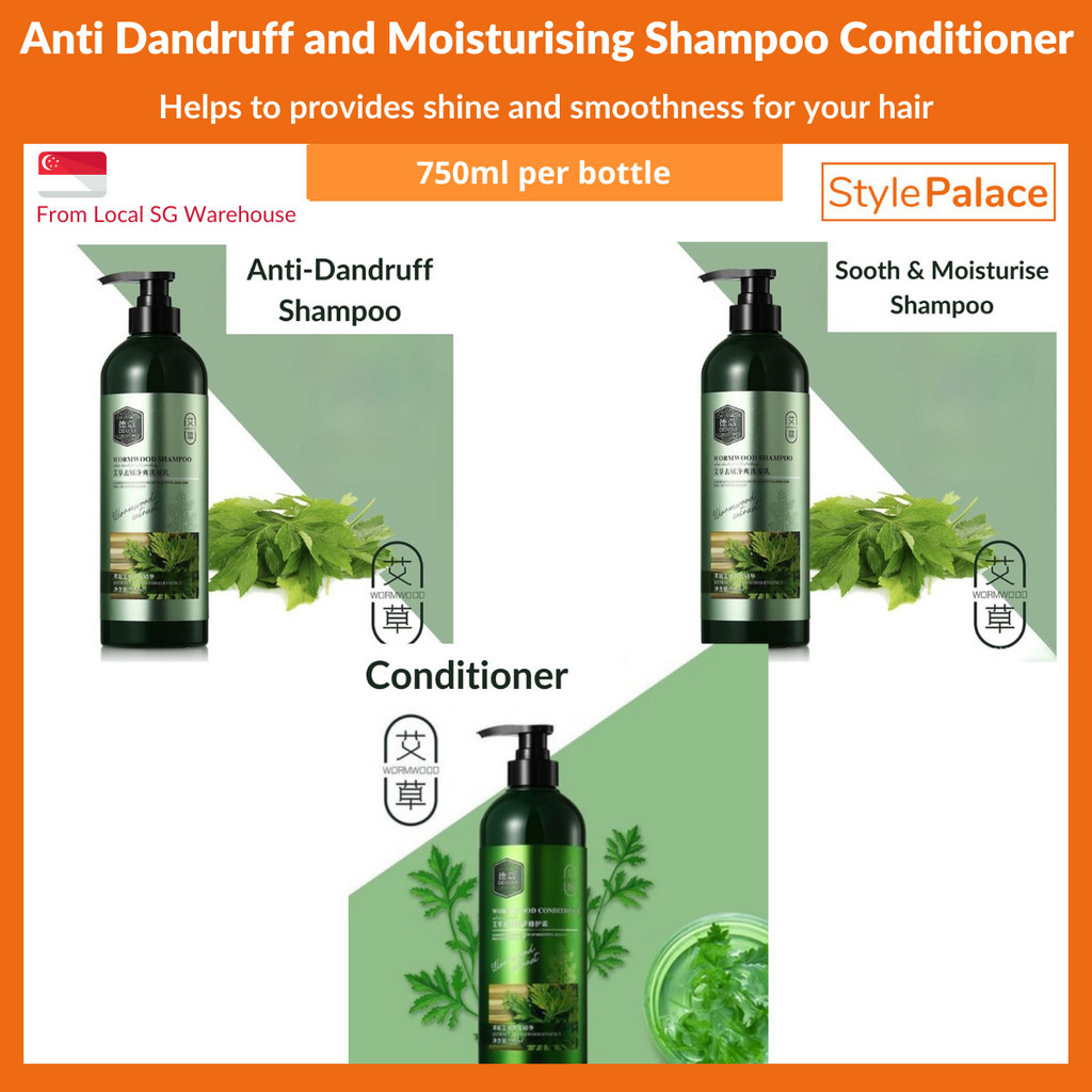 Anti Dandruff and Moisturising Shampoo Conditioner | DEKOU | Shopee Singapore