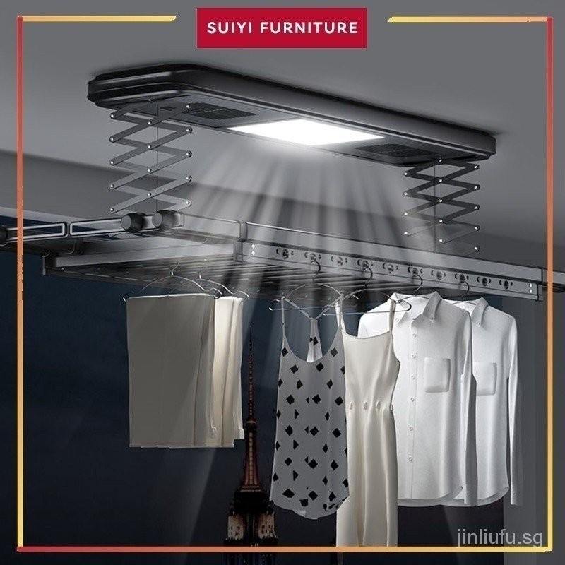 Automated Laundry Rack Smart Drying Rack Laundry System Clothes Hanger ...