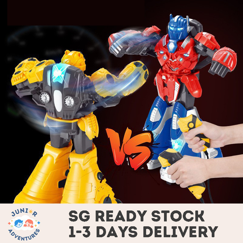 Remote Control Combat Robot Toys for Boys Kids Boxing Robot Game ...