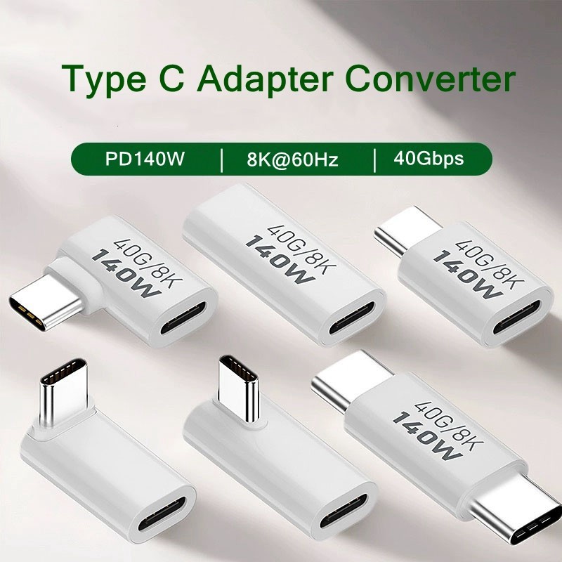 PD140W USB4.0 Type C to USB C Fast Charging Adapter Converter 40Gbps ...