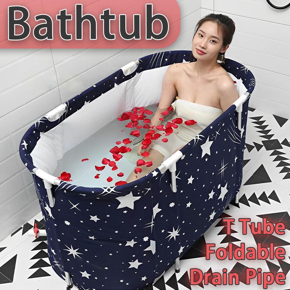 Household Foldable Portable Adult Bathtub Hydrotherapy Bath Bucket ...