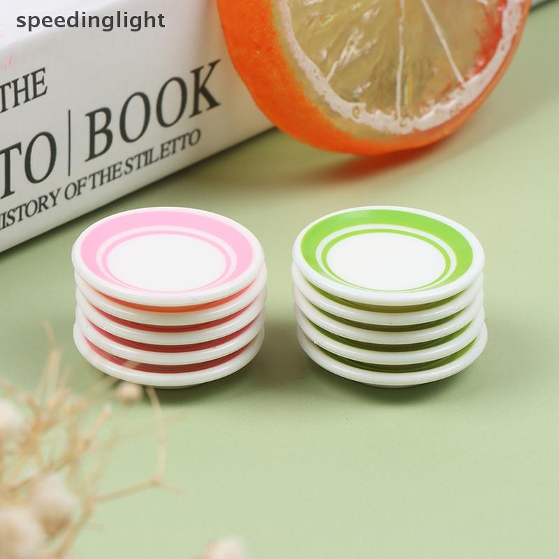 speedinglight 1 Set Durable Mini Food Dishes Tableware Miniature Doll ...