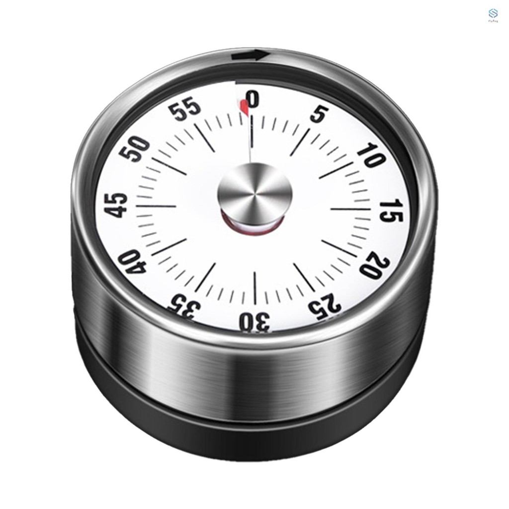 Kitchen Timer 60min Countdown Mechanical Magnetic Timer No Battery ...