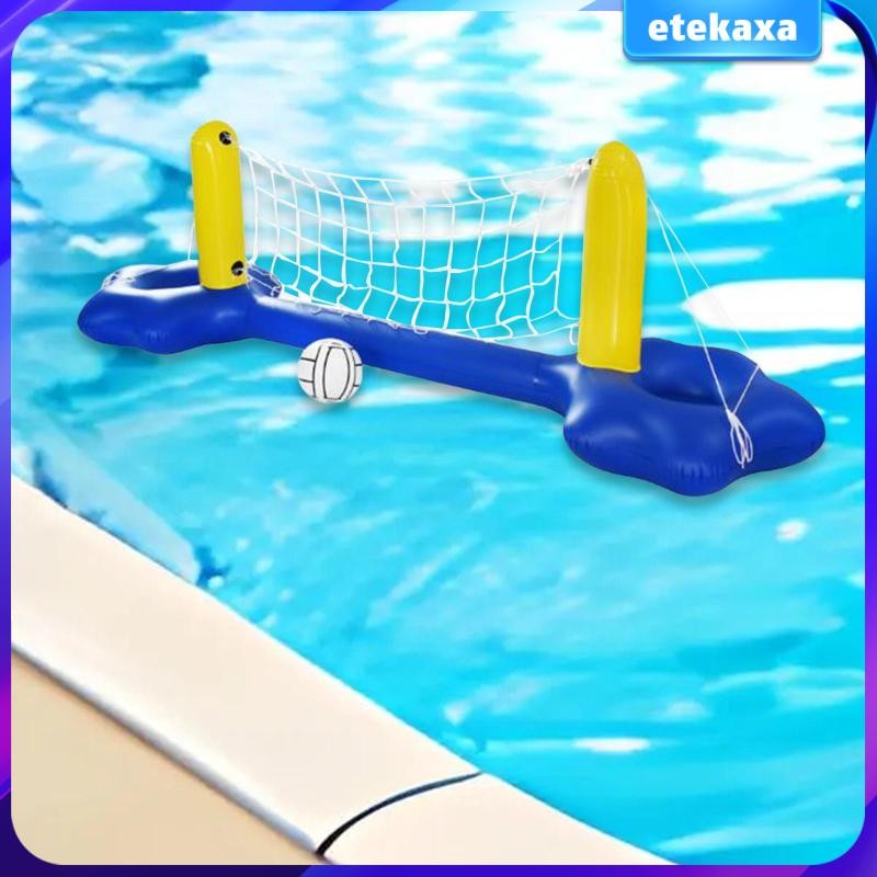[Etekaxa] Inflatable Volleyball Net, Inflatable Pool Volleyball Game ...