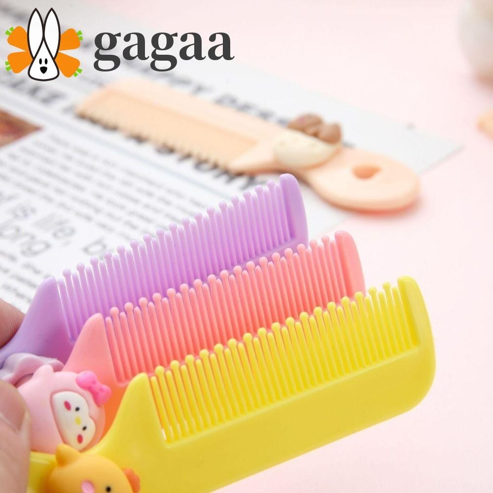 GAGAA Cartoon Children's Comb, Smooth Handle Round Head Comb Baby ...