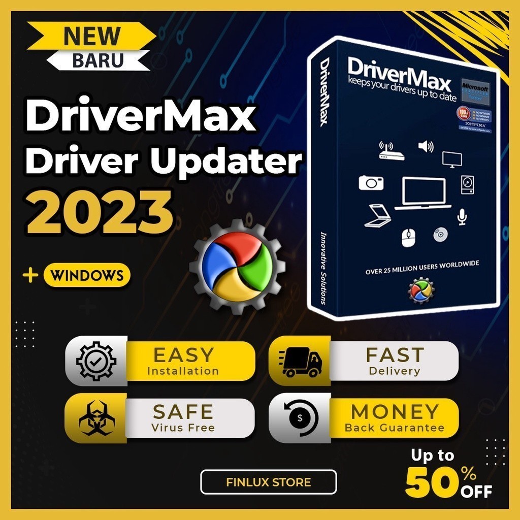 DriverMax v15.11.0.7 Latest 2022 Lifetime For Windows | Shopee Singapore