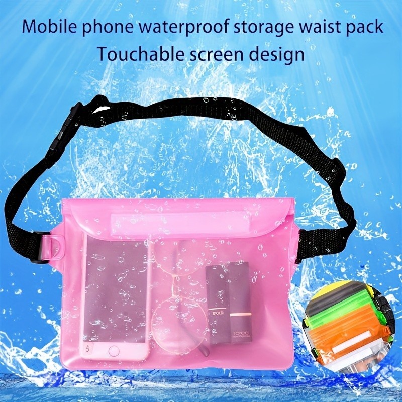 Large Mobile Phone Waterproof Bag Swimming Waterproof Waist Bag Pvc ...