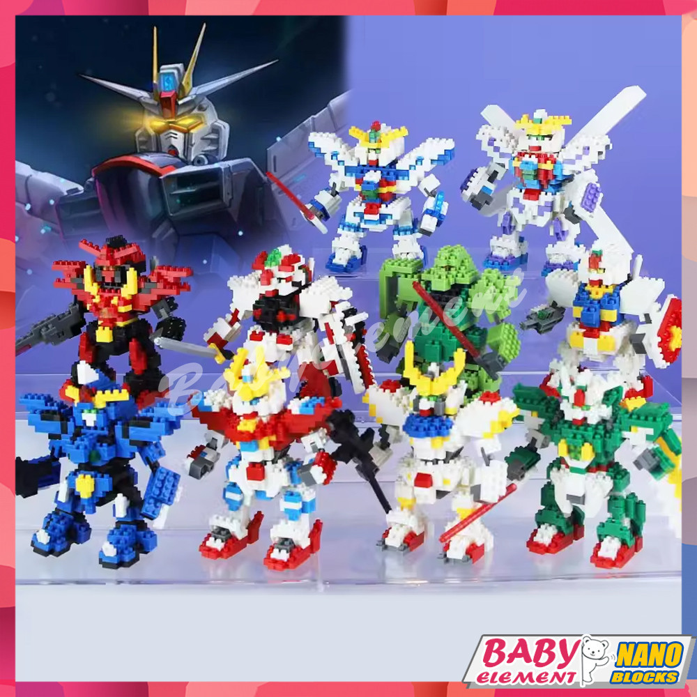 Nano Blocks Gundam Original Cartoon Character Building Blocks Zero ...