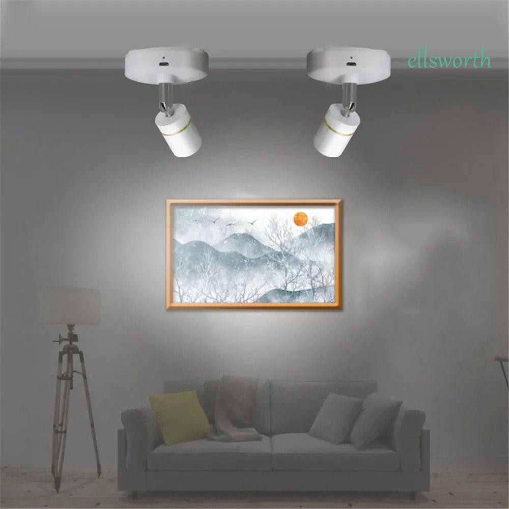 ELLSWORTH Cabinet Spotlights, Adjustable angle USB Recharged Wireless ...