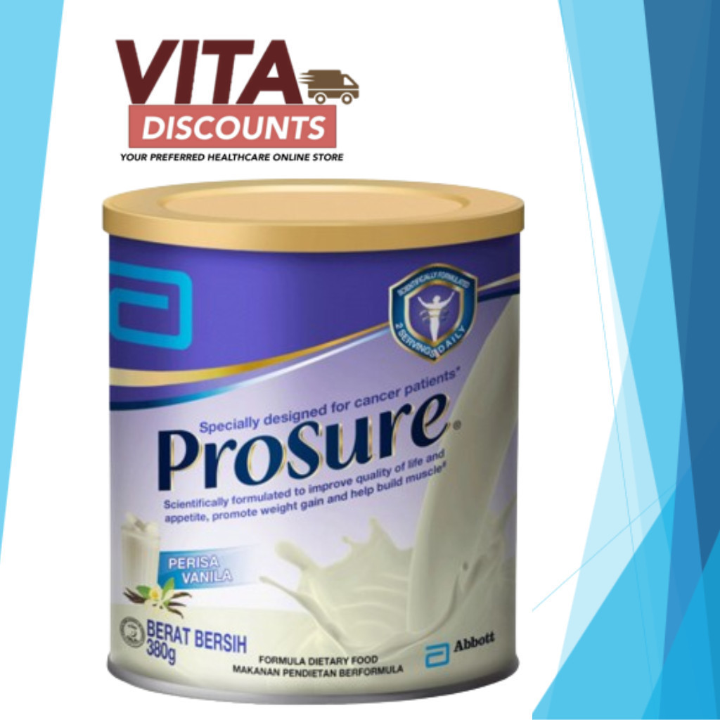 PROSURE POWDER VANILLA 380G EXP06/2026 | Shopee Singapore