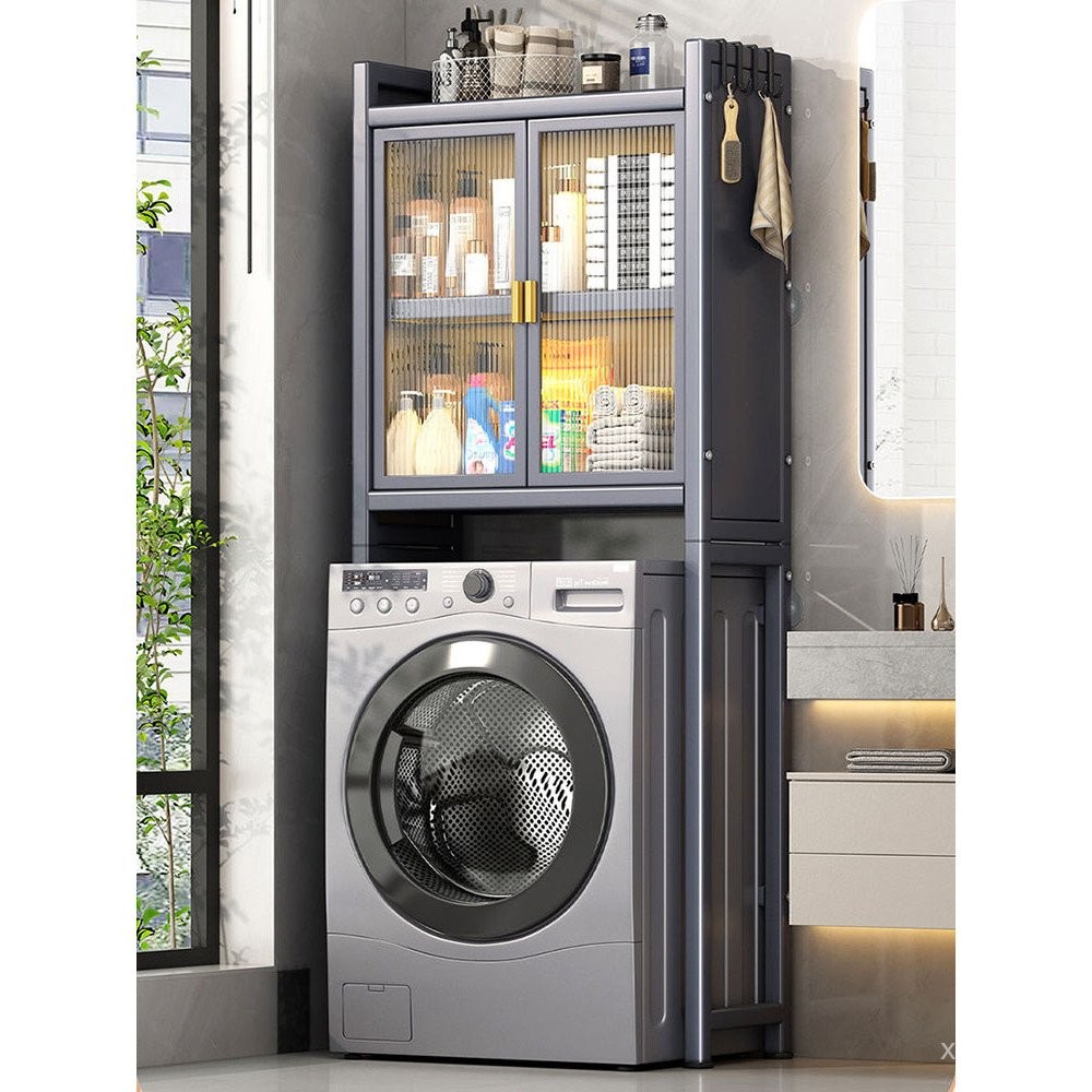 Over-the-Washing Machine Storage Shelf for Toilet Balcony Toilet ...