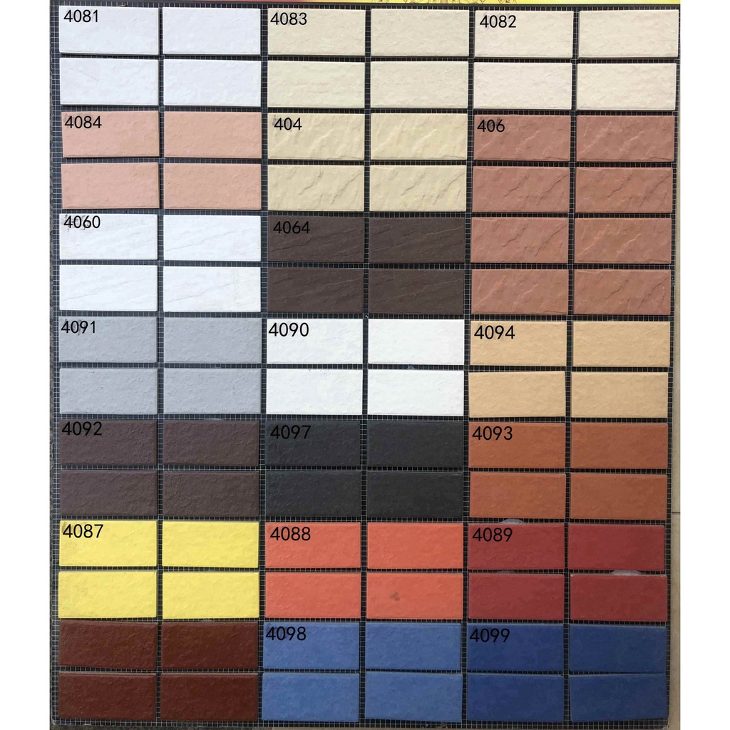 Small Porcelain Tile Exterior Wall Tiles Landscape Textured Flat Paper ...