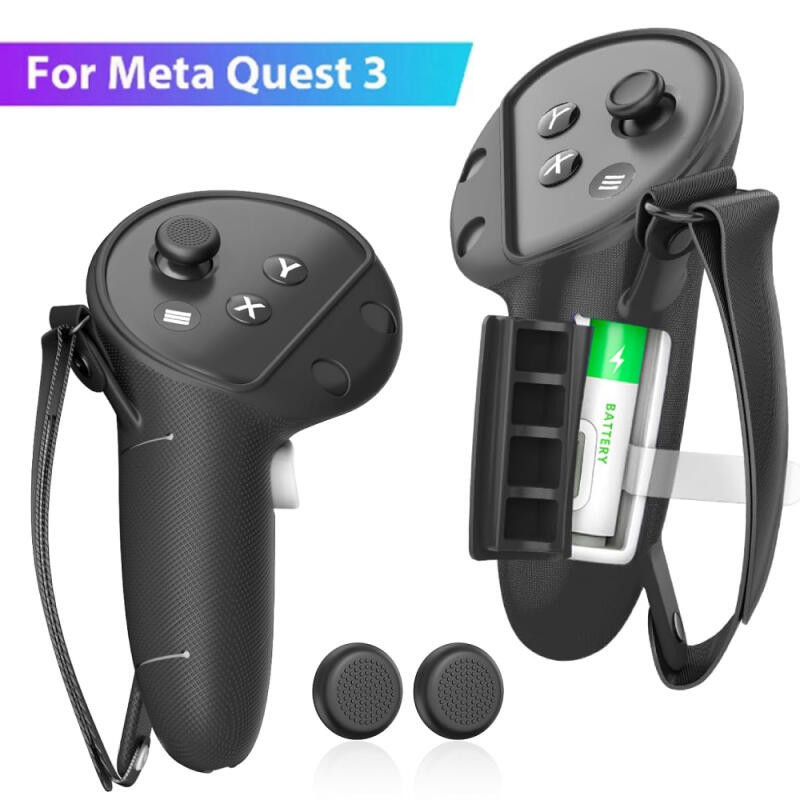 VR Handle Silicone Case for Meta Quest 3 Controller Protective Cover ...
