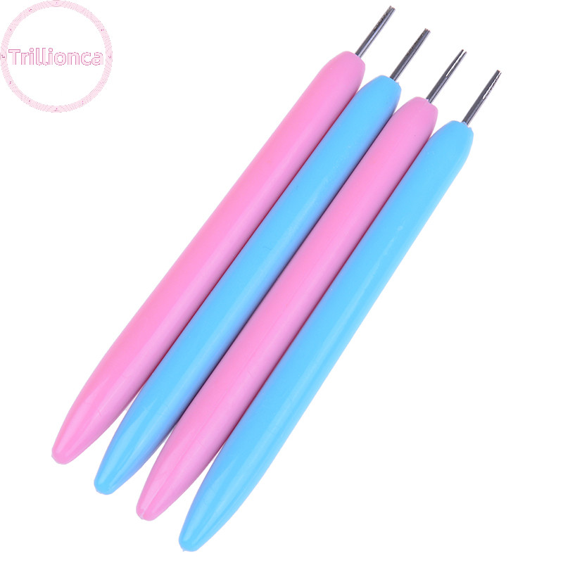 Trillionca 2X Plastic slotted quilling paper tool craft origami paper ...