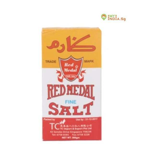 Red Medal Fine Salt 500g | Shopee Singapore
