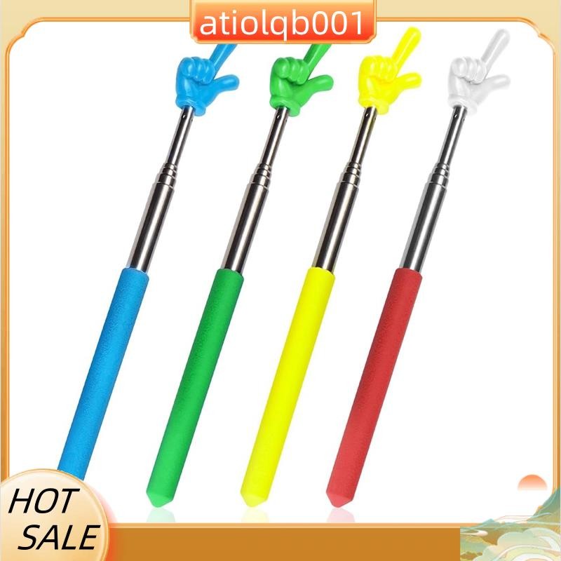 4 Pcs Teacher Pointer Stick Telescoping Hand Pointer Retractable ...