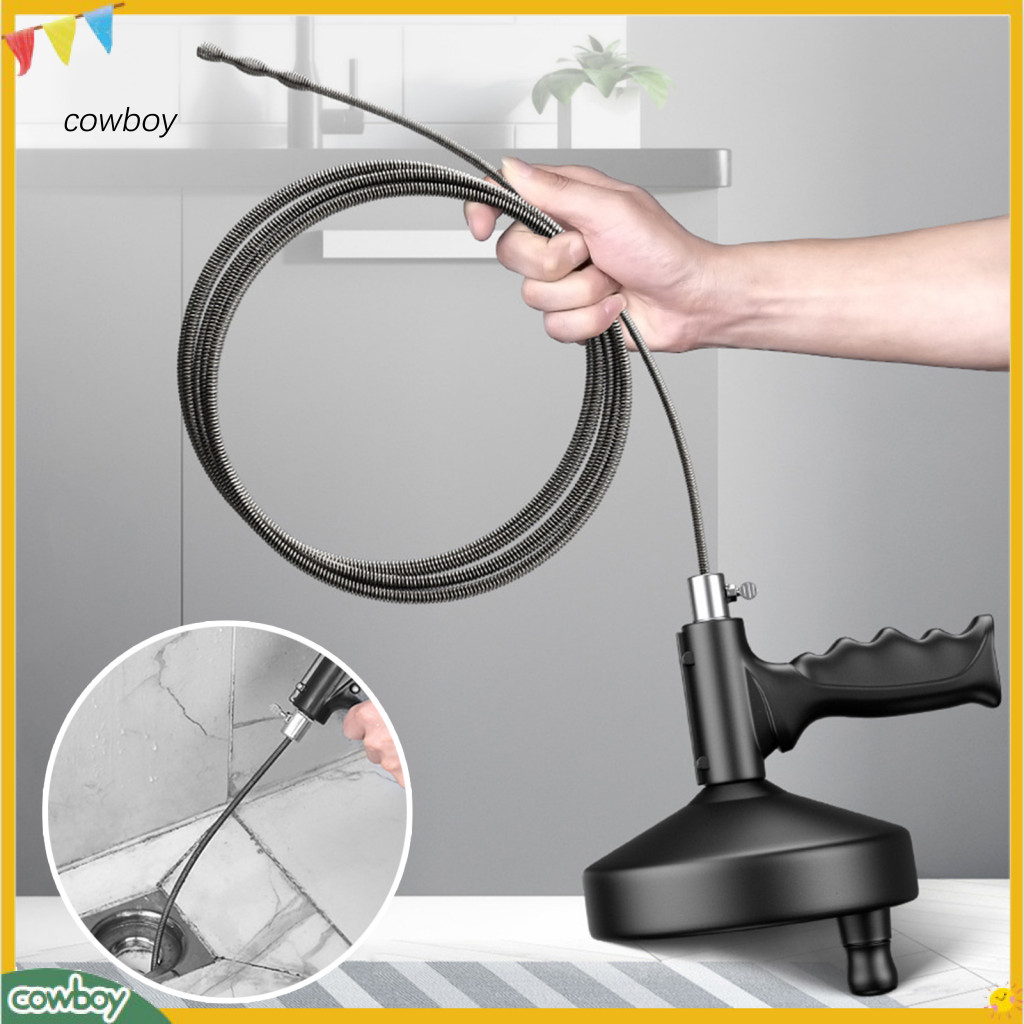 cowboy| Pipeline Dredger Sewer Line Auger Powerful Drain Cleaner Tool ...