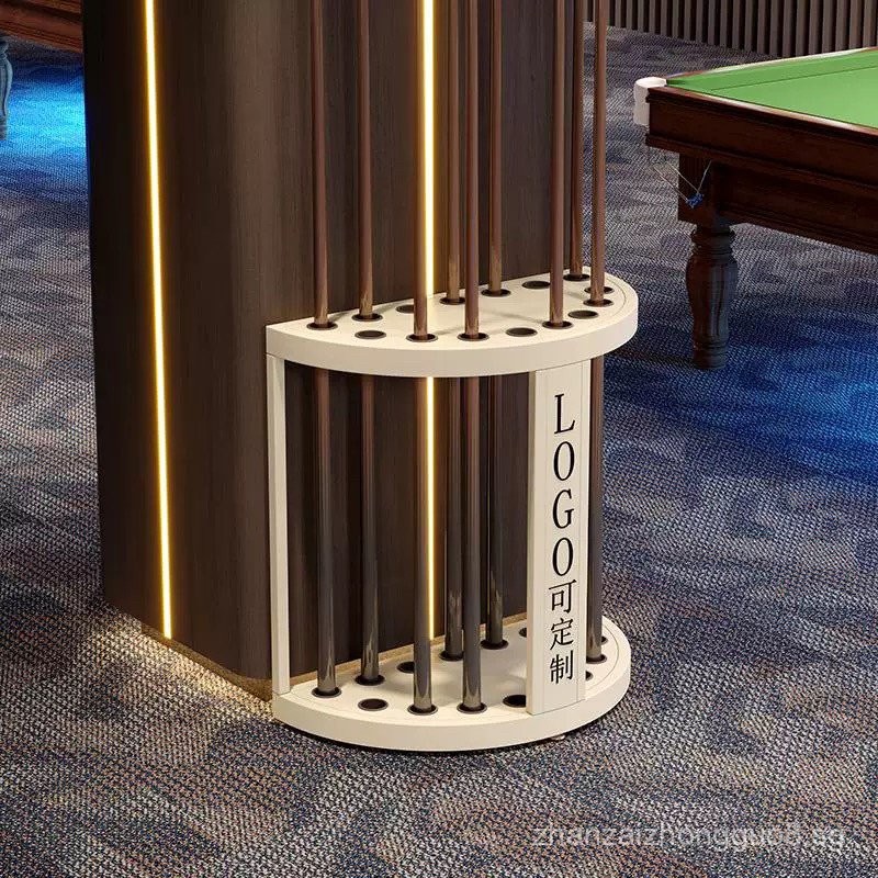 Billiard Rack Pole Rack Holder Floor Storage Rack Pole Holder Ball Room ...