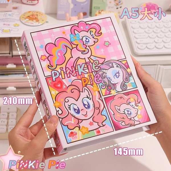 toploader binder Pony Polly Loose-leaf ins High Color Value Little Red ...