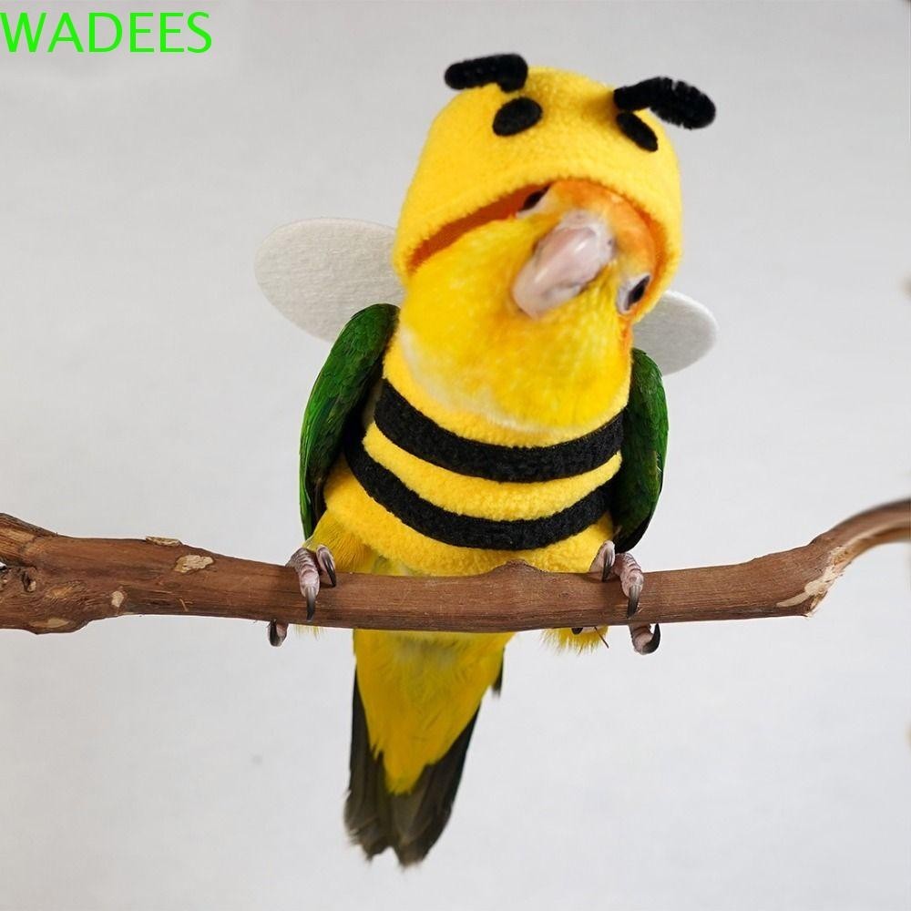 WADEES Parrot Bee Shape Clothes, Cloth Cute Parrot Winter Warm Hat ...
