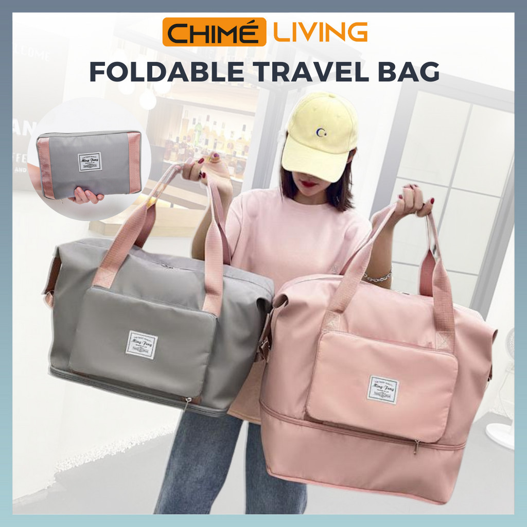 Foldable Expandable Travel Bag | Waterproof Lightweight Large Capacity ...