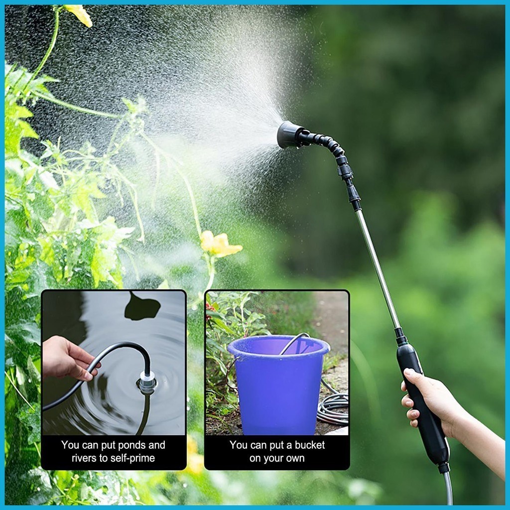 Electric Garden Sprayer Wand Rechargeable Handheld Watering Sprayer ...