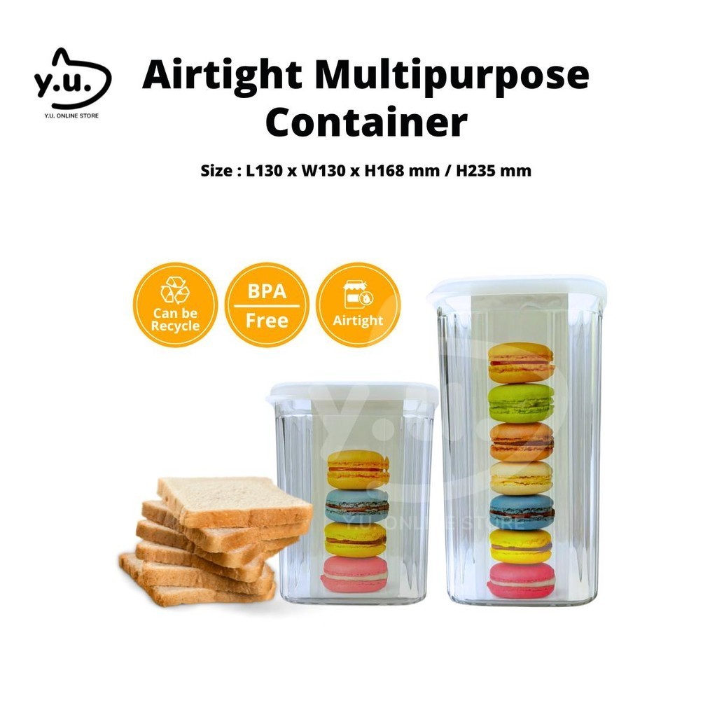 YU Airtight Container / Multipurpose Food Container / Canister / Bekas ...