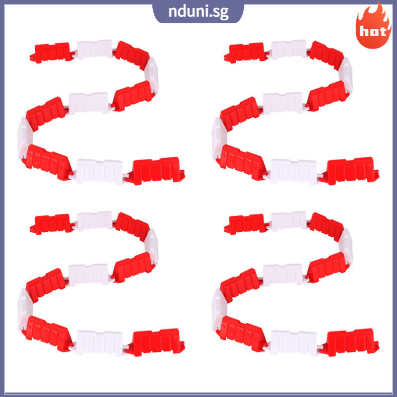 100pcs Car Accessories Mini Road Blocks Toy for Racing Track Barrier ...