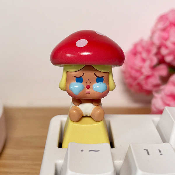 keycaps custom keycaps Pop Mart Crying Baby crybaby Series Cute Pellet ...