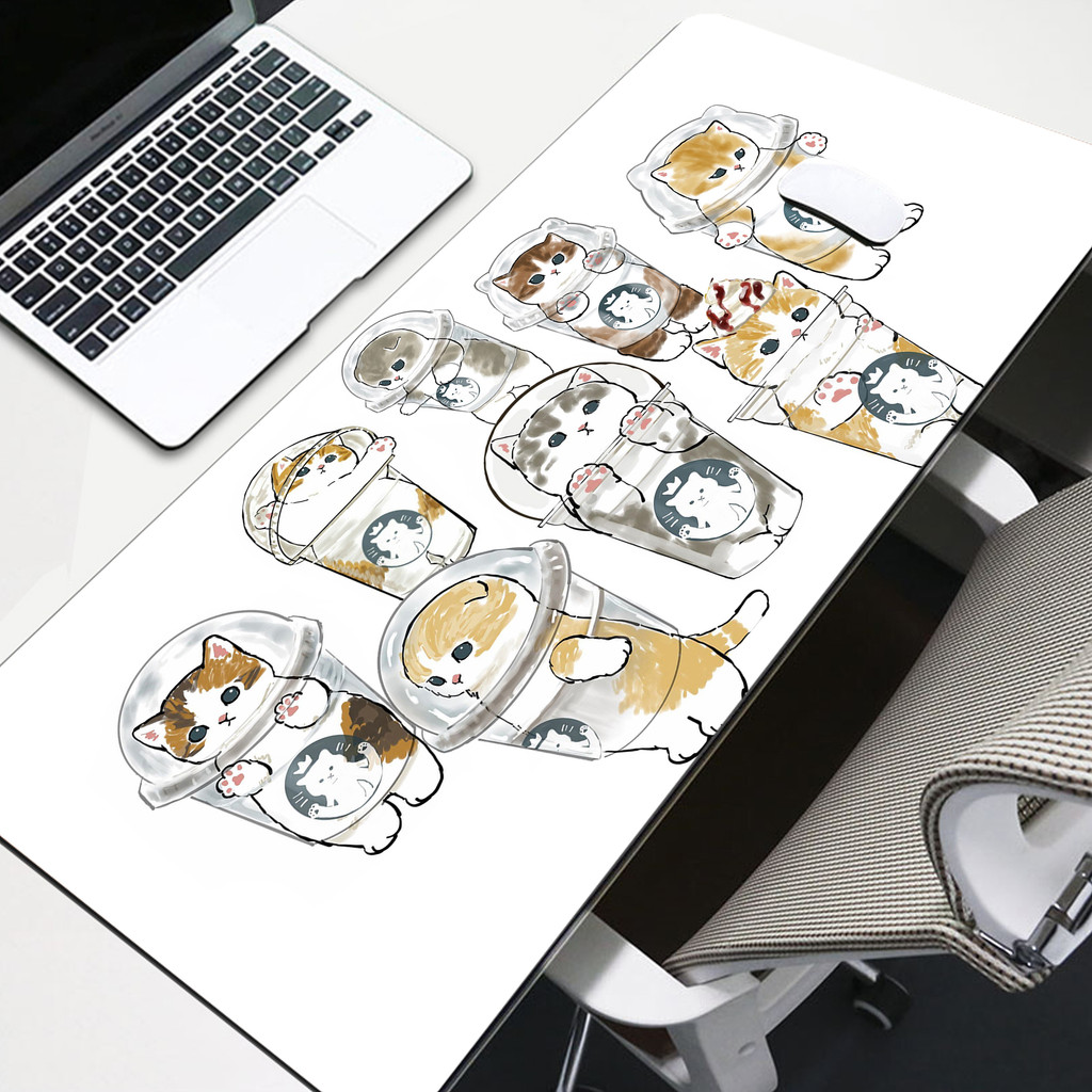 80x30cm Student Desk Mat Large Home Office Accessories Computer Gaming ...