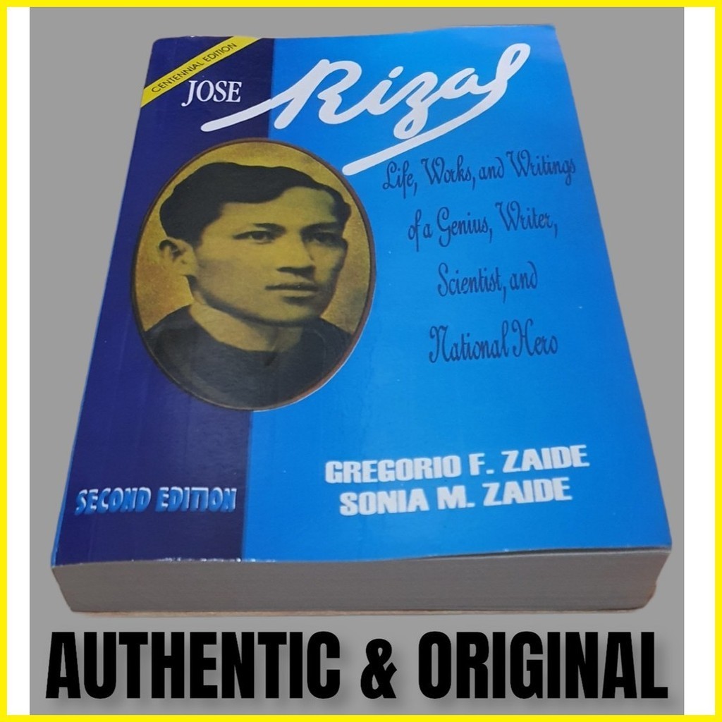 Jose Rizal Life, Works, and Writings of a Genius, Writer, Scientist and ...