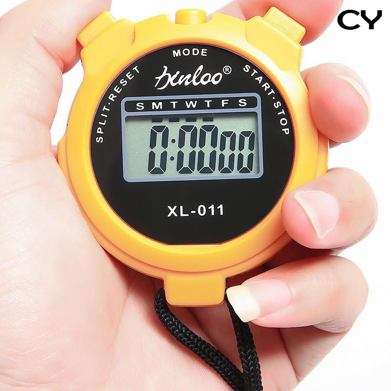 Portable Handheld Sports Stop Watch Digital Display Fitness Timer ...