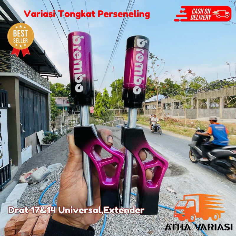 Blackpink Extender gear stick, universal variations/manual cars, trucks ...