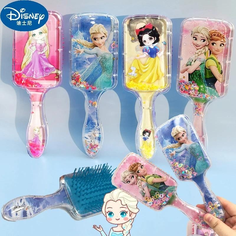 Disney Anime Frozen Comb Kawaii Elsa Anna Princess Children Comb ...