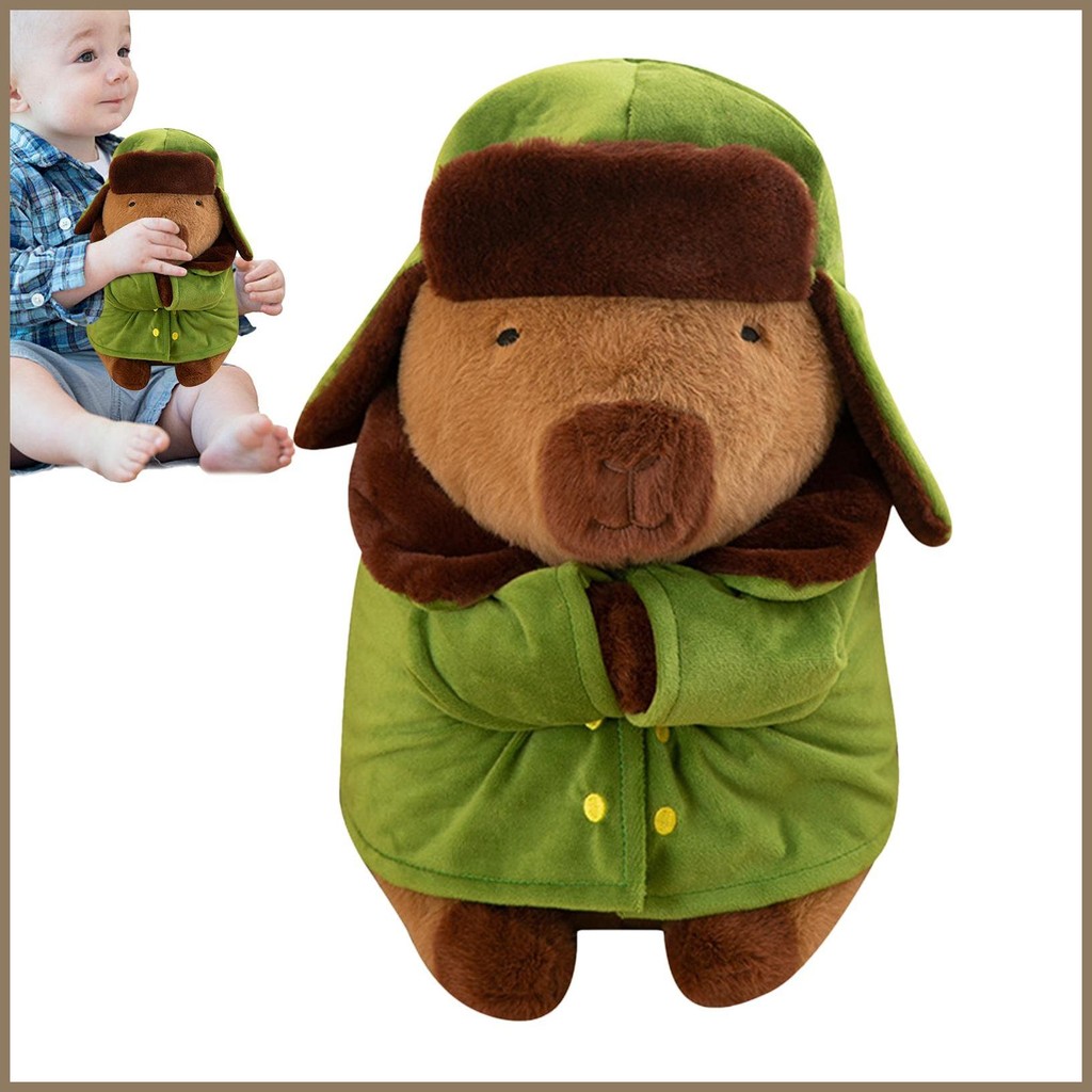 Stuffed Capybara Capybara Realistic Soft Capybara Toy Stuffed Plushies ...
