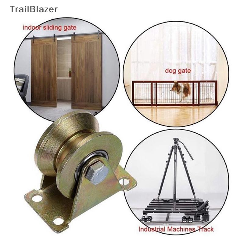 【TBSG】 Sliding Door Pulley V U Groove Wheel Heavy Duty Rigid Caster For ...