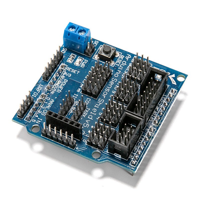 UNO R3 V5 Arduino Sensor Shield V5.0 Robot Accessory Expansion Board | Shopee Singapore