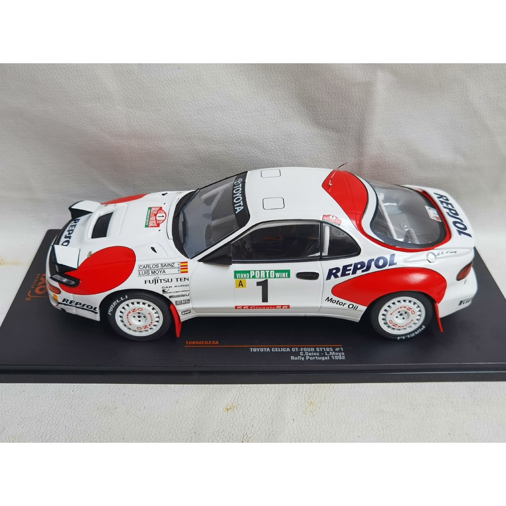 Ixo 1/18 TOYOTA CELICA GT FOUR ST185 #1 1992 Toyota Rally Car Model Alloy Does Not Open Doors ...