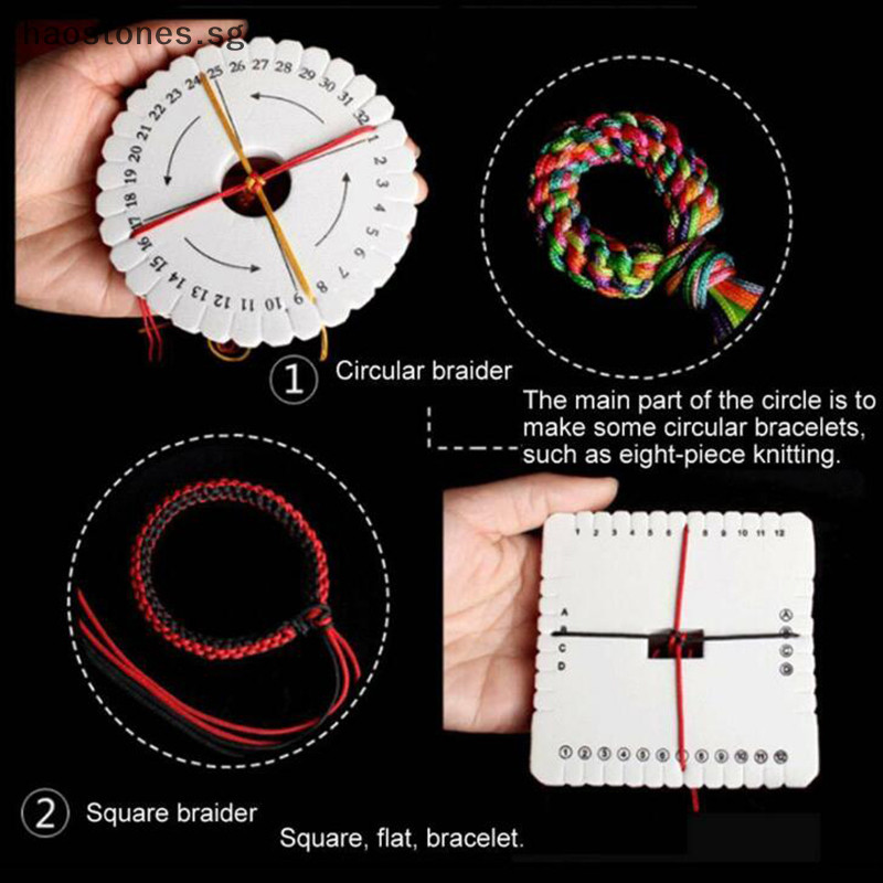 Hao Kumihimo Beading Cord Disc/Disk Braiding Braided Plate DIY Handmade SG | Shopee Singapore