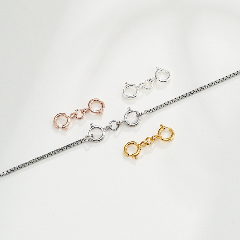 Sterling Silver Accessories | Pearl Necklace Buckle Link Bracelet ...