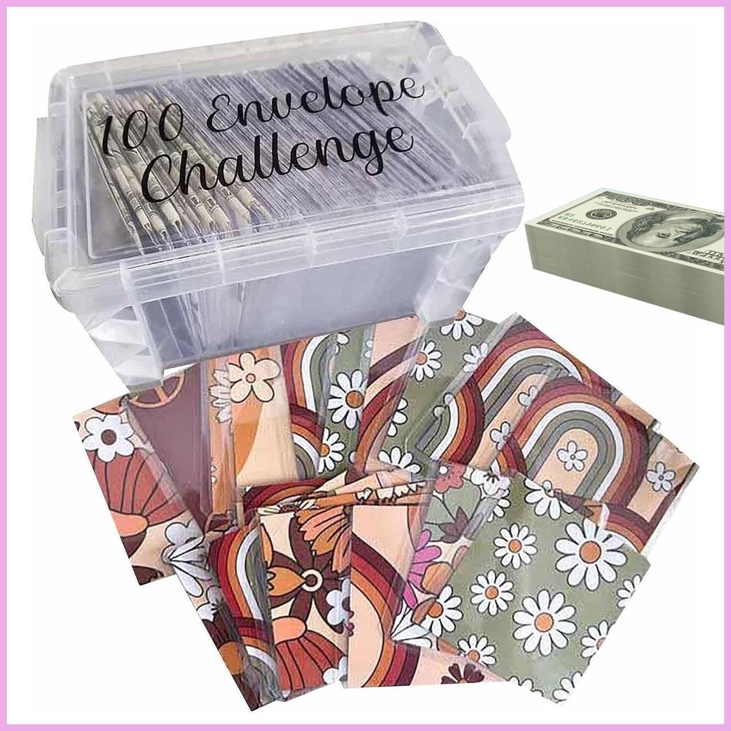 100 Envelope Challenge Kit 100 Envelope Challenge for Saving Money ...