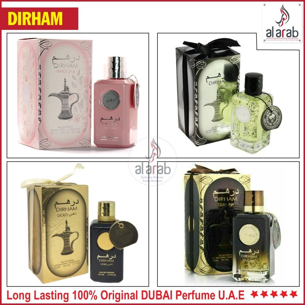 DIRHAM WARDI | DIRHAM OUD | DIRHAM GOLD | DIRHAM NEW By Lattafa EDP ...