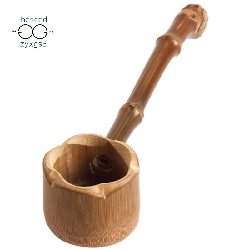 Bamboo Water Ladle Japanese Water Scoop Bathing Dipper Ladle with Long ...
