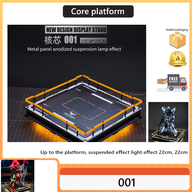Core platform 001 Suspended Effect Light Effect, Metal Panel, Anodized ...