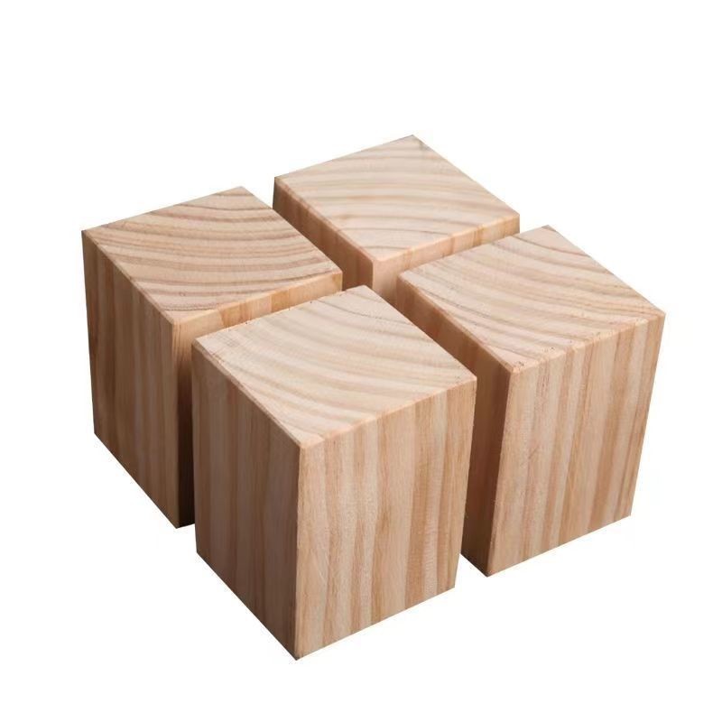 Wood Block Bed Foot Height Increasing Artifact Sofa Cushion High Pine ...