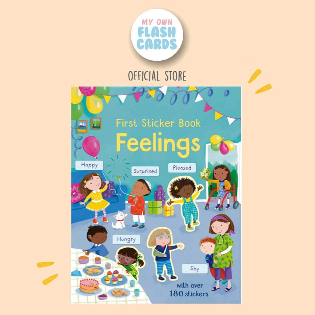 Feelings - First Sticker Book - Emotional Children's Sticker Book ...